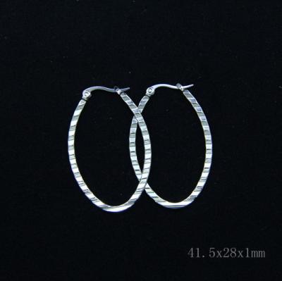 China Classic 316L Stainless Steel Fashion Jewelry Earrings Hoops Earrings LEH37 for sale