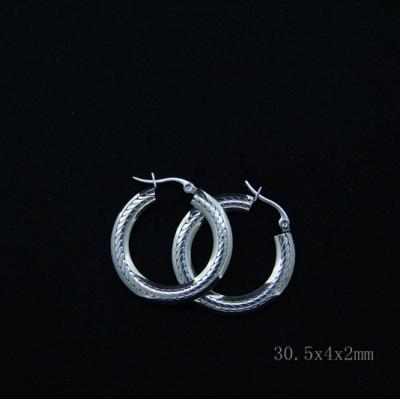 China Classic 316L Stainless Steel Fashion Jewelry Earrings Hoops Earrings LEH30 for sale