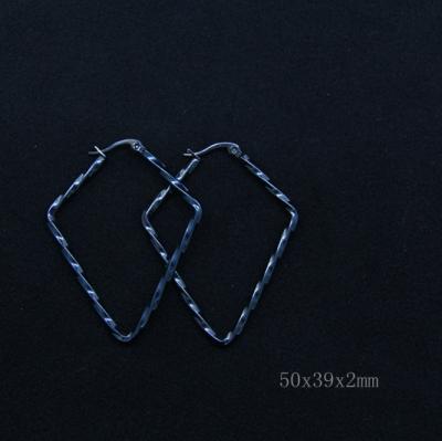 China Classic 316L Stainless Steel Fashion Jewelry Earrings Hoops Earrings LEH28 for sale