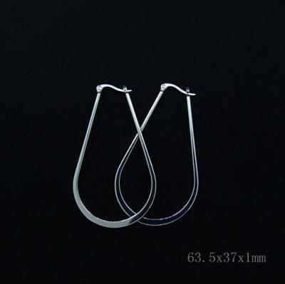 China Classic 316L Stainless Steel Fashion Jewelry Earrings Hoops Earrings LEH22 for sale