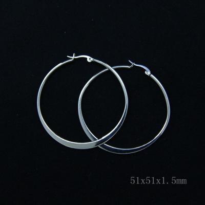 China Classic 316L Stainless Steel Fashion Jewelry Earrings Hoops Earrings LEH21 for sale