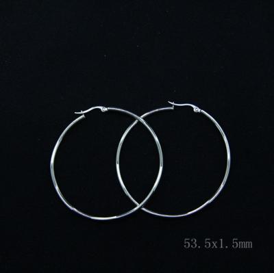 China Classic 316L Stainless Steel Fashion Jewelry Earrings Hoops Earrings LEH14 for sale