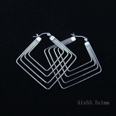 China Classic 316L Stainless Steel Fashion Jewelry Earrings Hoops Earrings LEH13-1 for sale