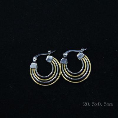 China Classic 316L Stainless Steel Fashion Jewelry Earrings Hoops Earrings LEH11-1 for sale