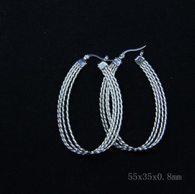 China Classic 316L Stainless Steel Fashion Jewelry Earrings Hoops Earrings LEH01 for sale