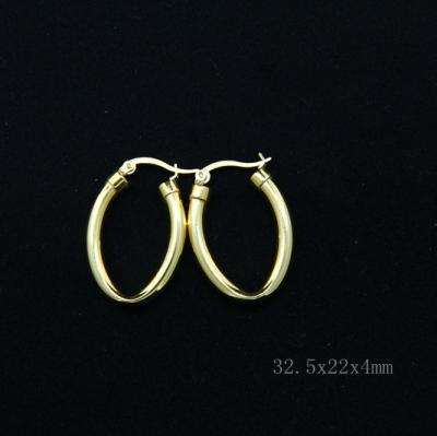 China Classic 316L Stainless Steel Fashion Jewelry Earrings Hoops Earrings LEH75-2 for sale