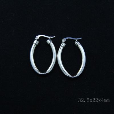China Classic 316L Stainless Steel Fashion Jewelry Earrings Hoops Earrings LEH75-1 for sale
