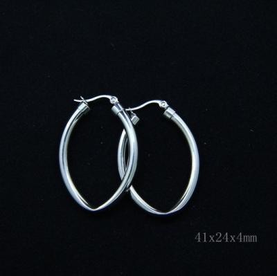 China Classic 316L Stainless Steel Fashion Jewelry Earrings Hoops Earrings LEH74 for sale