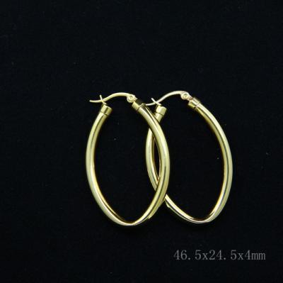 China Classic 316L Stainless Steel Fashion Jewelry Earrings Hoops Earrings LEH73 for sale