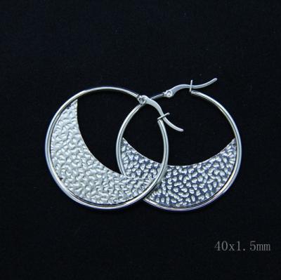 China Classic 316L Stainless Steel Fashion Jewelry Earrings Hoops Earrings LEH77 for sale