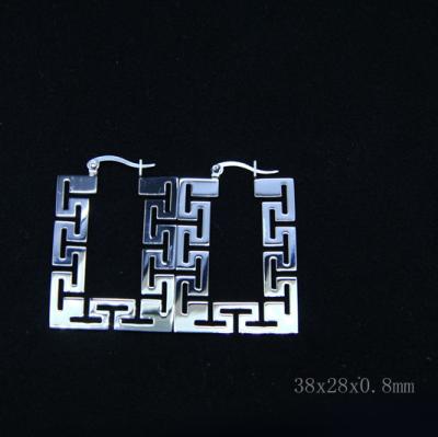 China Classic 316L Stainless Steel Fashion Jewelry Earrings Hoops Earrings LEH78 for sale