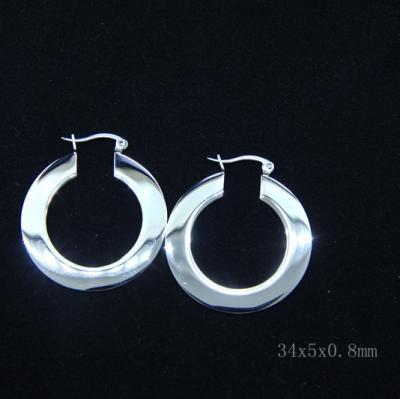 China Classic 316L Stainless Steel Fashion Jewelry Earrings Hoops Earrings LEH79 for sale
