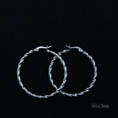 China Classic 316L Stainless Steel Fashion Jewelry Earrings Hoops Earrings LEH70 for sale