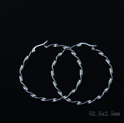 China Classic 316L Stainless Steel Fashion Jewelry Earrings Hoops Earrings LEH68 for sale
