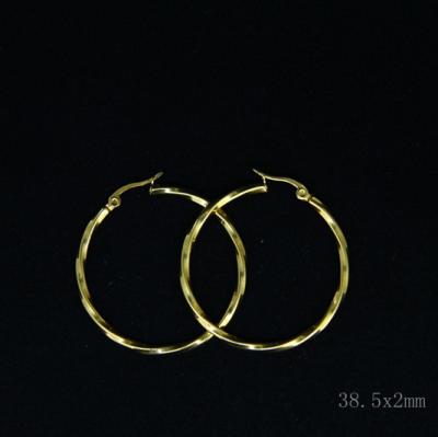 China Classic 316L Stainless Steel Fashion Jewelry Earrings Hoops Earrings LEH56-2 for sale