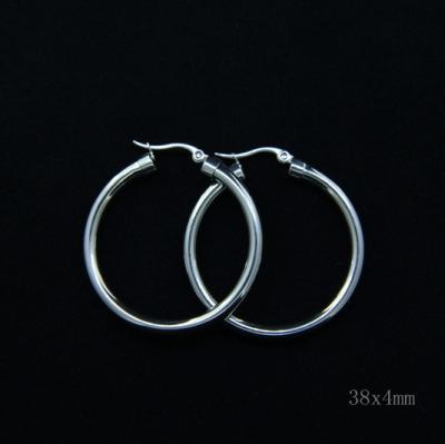 China Classic 316L Stainless Steel Fashion Jewelry Earrings Hoops Earrings LEH52 for sale