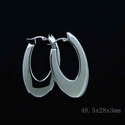 China Classic 316L Stainless Steel Fashion Jewelry Earrings Hoops Earrings LEH97 for sale