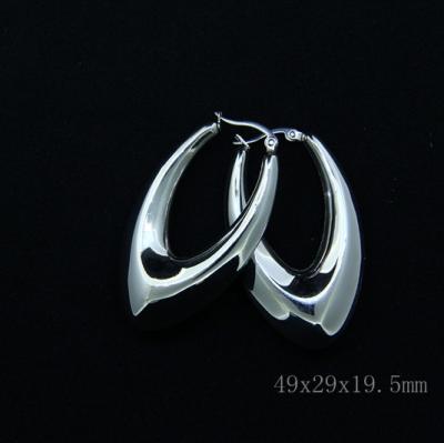 China Classic 316L Stainless Steel Fashion Jewelry Earrings Hoops Earrings LEH98 for sale