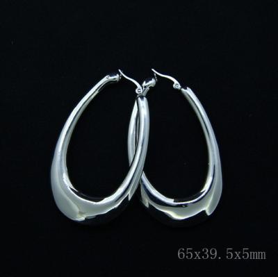 China Classic 316L Stainless Steel Fashion Jewelry Earrings Hoops Earrings LEH96 for sale