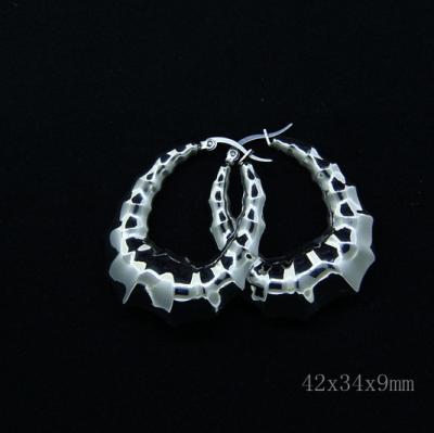 China Classic 316L Stainless Steel Fashion Jewelry Earrings Hoops Earrings LEH93 for sale