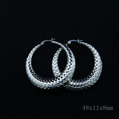 China Classic 316L Stainless Steel Fashion Jewelry Earrings Hoops Earrings LEH86 for sale