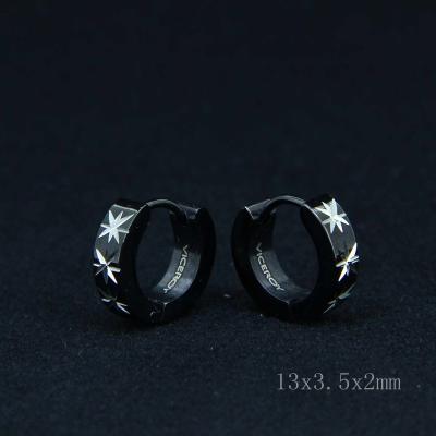 China Classic 316L Stainless Steel Fashion Jewelry Earrings Hoops Earrings LEH158 for sale