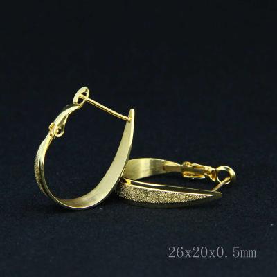 China Classic 316L Stainless Steel Fashion Jewelry Earrings Hoops Earrings LEH153-2 for sale