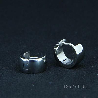 China Classic 316L Stainless Steel Fashion Jewelry Earrings Hoops Earrings LEH154 for sale