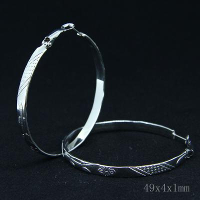 China Classic 316L Stainless Steel Fashion Jewelry Earrings Hoops Earrings LEH146 for sale