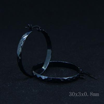 China Classic 316L Stainless Steel Fashion Jewelry Earrings Hoops Earrings LEH143-2 for sale