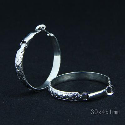 China Classic 316L Stainless Steel Fashion Jewelry Earrings Hoops Earrings LEH142 for sale