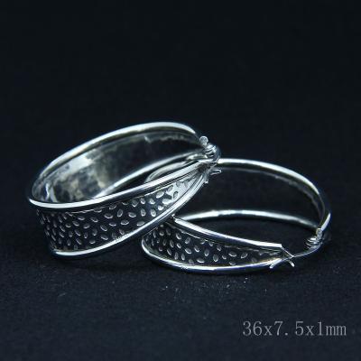 China Classic 316L Stainless Steel Fashion Jewelry Earrings Hoops Earrings LEH137-1 for sale