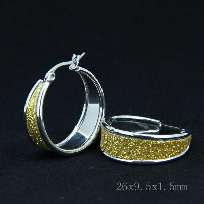 China Classic 316L Stainless Steel Fashion Jewelry Earrings Hoops Earrings LEH131 for sale
