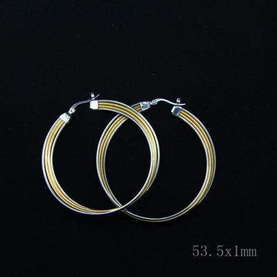 China Classic 316L Stainless Steel Fashion Jewelry Earrings Hoops Earrings LEH127 for sale