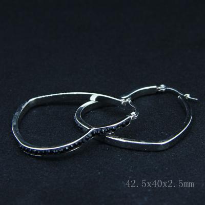 China Classic 316L Stainless Steel Fashion Jewelry Earrings Hoops Earrings LEH179 for sale