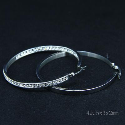 China Classic 316L Stainless Steel Fashion Jewelry Earrings Hoops Earrings LEH186-1 for sale