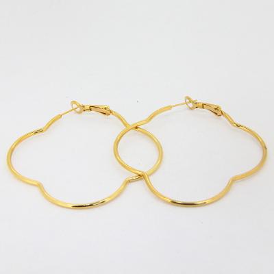 China Classic 316L Stainless Steel Fashion Jewelry Earrings Hoops Earrings LEH192 for sale