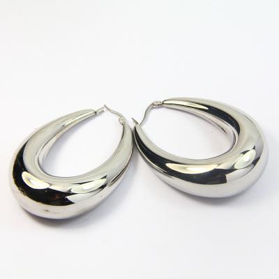 China Classic 316L Stainless Steel Fashion Jewelry Earrings Hoops Earrings LEH197 for sale