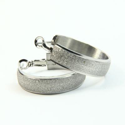 China Classic 316L Stainless Steel Fashion Jewelry Earrings Hoops Earrings LEH152-3 for sale