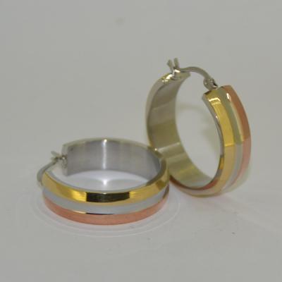 China Classic 316L Stainless Steel Fashion Jewelry Earrings Hoops Earrings LEH204 for sale