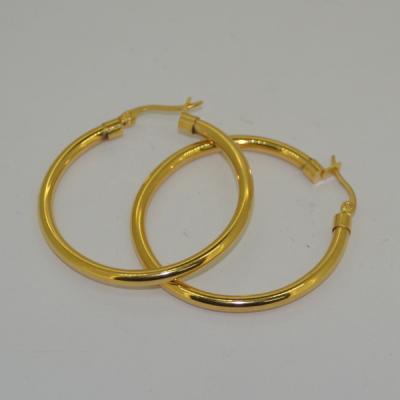 China Classic 316L Stainless Steel Fashion Jewelry Earrings Hoops Earrings LEH206 for sale