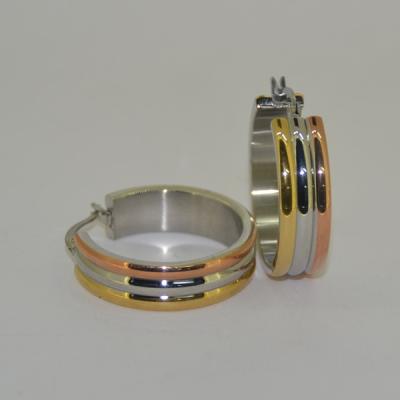 China Classic 316L Stainless Steel Fashion Jewelry Earrings Hoops Earrings LEH205 for sale