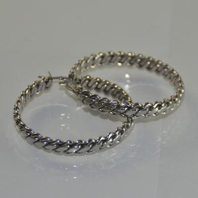 China Classic 316L Stainless Steel Fashion Jewelry Earrings Hoops Earrings LEH214 for sale