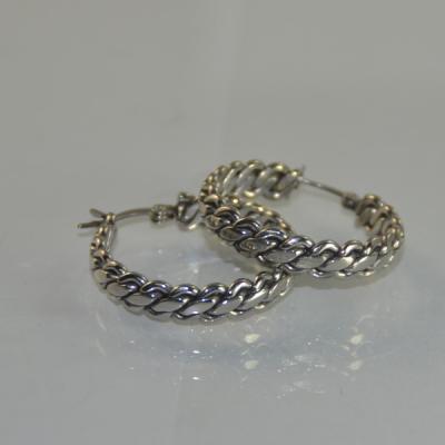 China Classic 316L Stainless Steel Fashion Jewelry Earrings Hoops Earrings LEH213 for sale