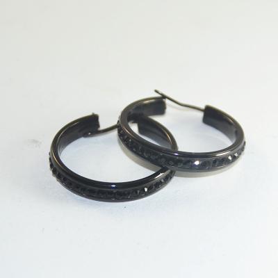 China Classic 316L Stainless Steel Fashion Jewelry Earrings Hoops Earrings LEH217 for sale