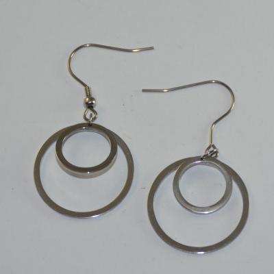 China Classic 316L Stainless Steel Fashion Jewelry Earrings Hoops Earrings LEH223 for sale
