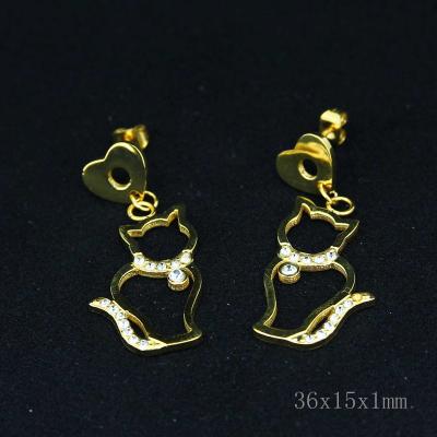China Classic 316L Stainless Steel Fashion Jewelry Earrings Studs Earrings LES29 for sale