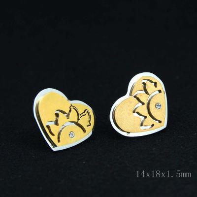 China Classic 316L Stainless Steel Fashion Jewelry Earrings Studs Earrings LES20-2 for sale