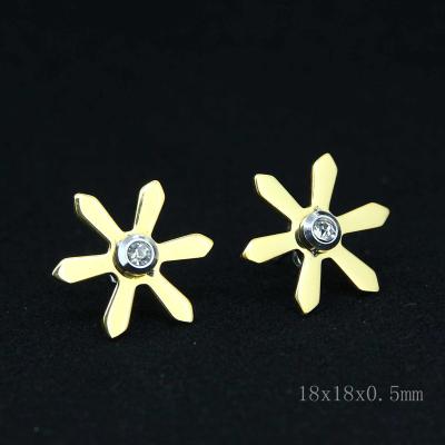 China Classic 316L Stainless Steel Fashion Jewelry Earrings Studs Earrings LES14 for sale