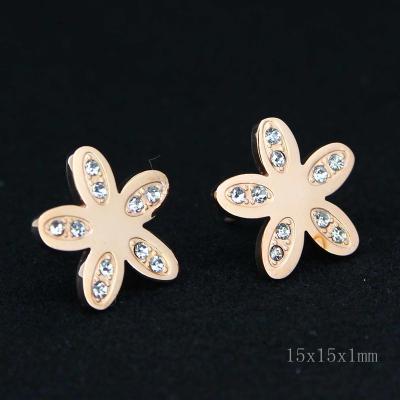 China Classic 316L Stainless Steel Fashion Jewelry Earrings Studs Earrings LES16-2 for sale